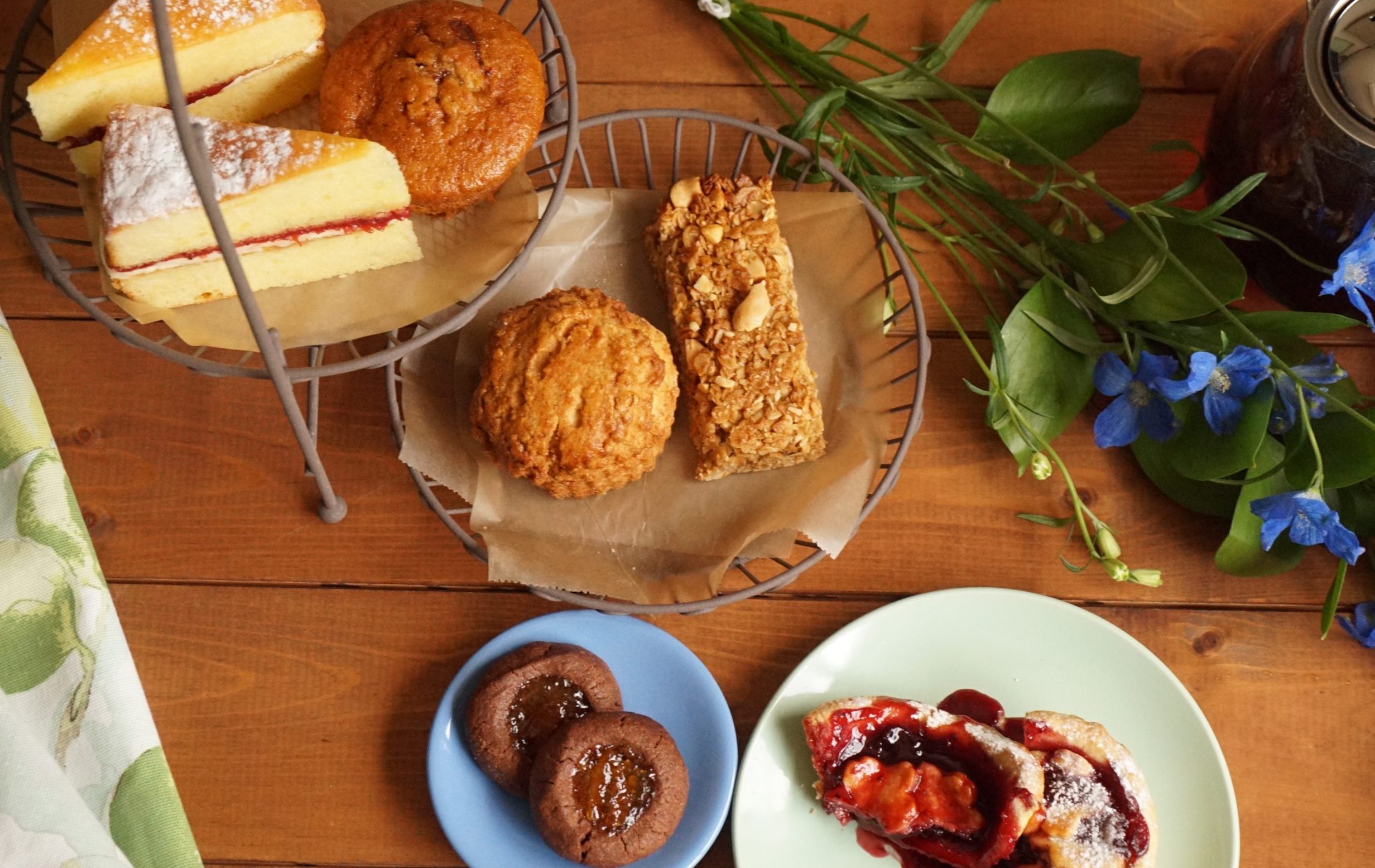 夏のティータイムセット – wicked bake shop