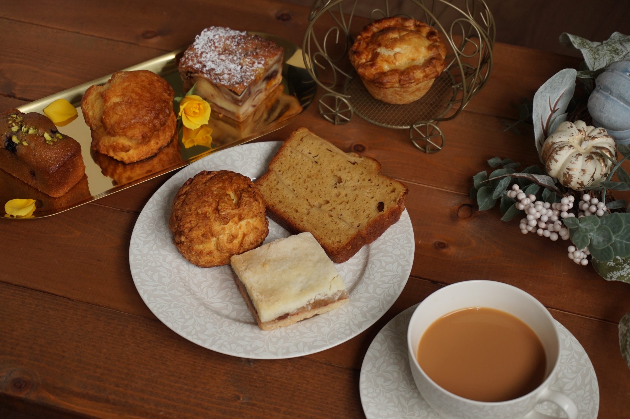 秋のティータイムセット – wicked bake shop